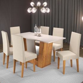 Mesa de Jantar 6 Lugares