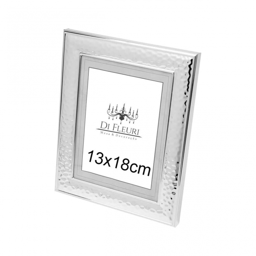 Porta Retrato Aço Inox Waves 13x18cm Porta Retrato Aco Inox Waves Porta Retrato Aço Inox Waves 13x18cm Porta Retrato Aco Inox Waves