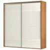 Guarda-Roupa Casal 2 Portas 2 Gavetas 100% Mdf Freijo/Off White Tw602 ...