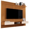 Painel para TV Até 70 Polegadas Vênus Ripado 2 Portas 1 Prateleira ...