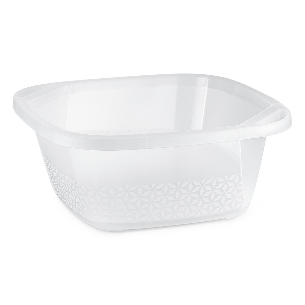 Bacia de Plástico Slim Transparente - Pet